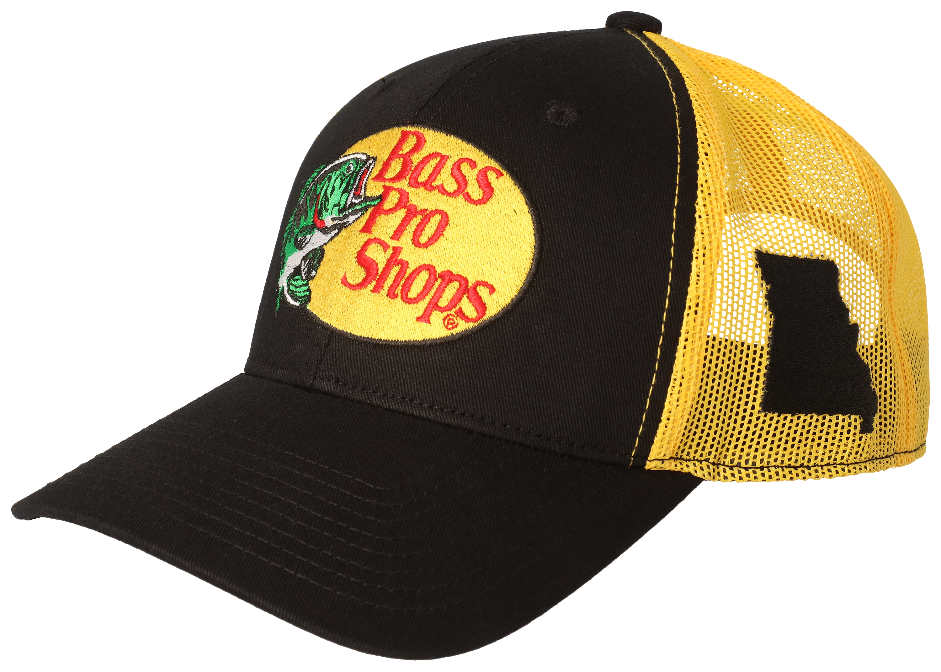 Bass Pro Shops Woodcut Logo and Missouri Patch Snapback Cap | Bass Pro ...